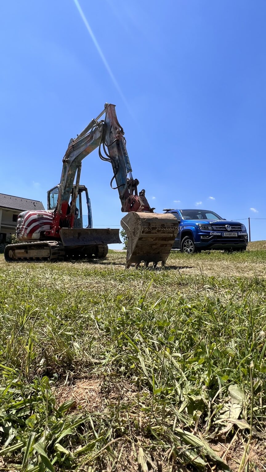 DIE Baggerfirma in Graz – Bagger Graz – Erdbewegung Schmelzer GmbH